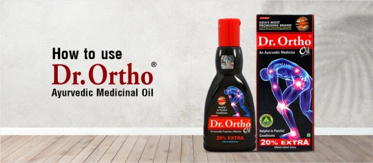 How to use Dr. Ortho Ayurvedic Medicinal Oil?